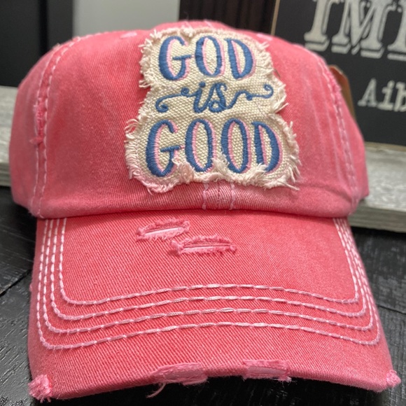 KBETHOS | Accessories | Nwt Salmon Kbethos God Is Good Cap Hat | Poshmark